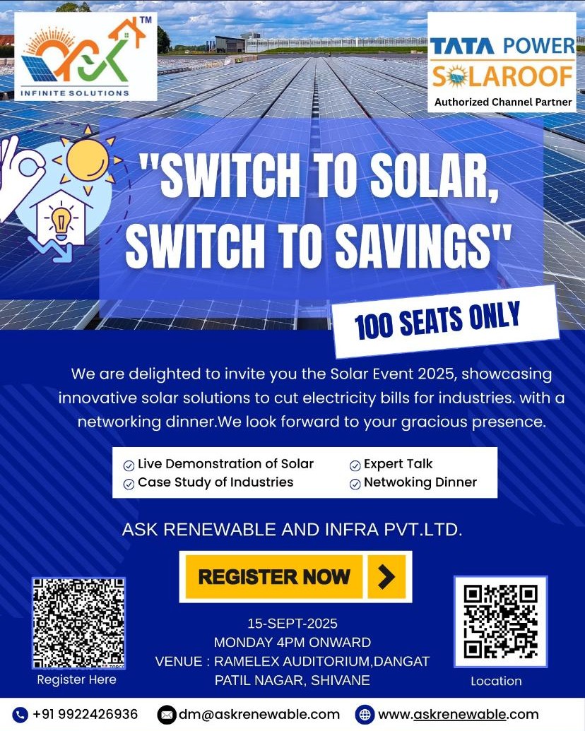 Join Askrenewable for Solar Future Event 2025 - AskRenewable | Best ...